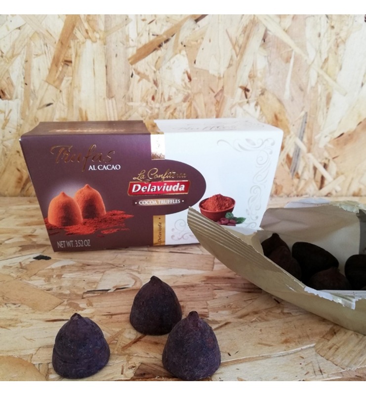 Trufas de Chocolate - Flores para entrega em todo País